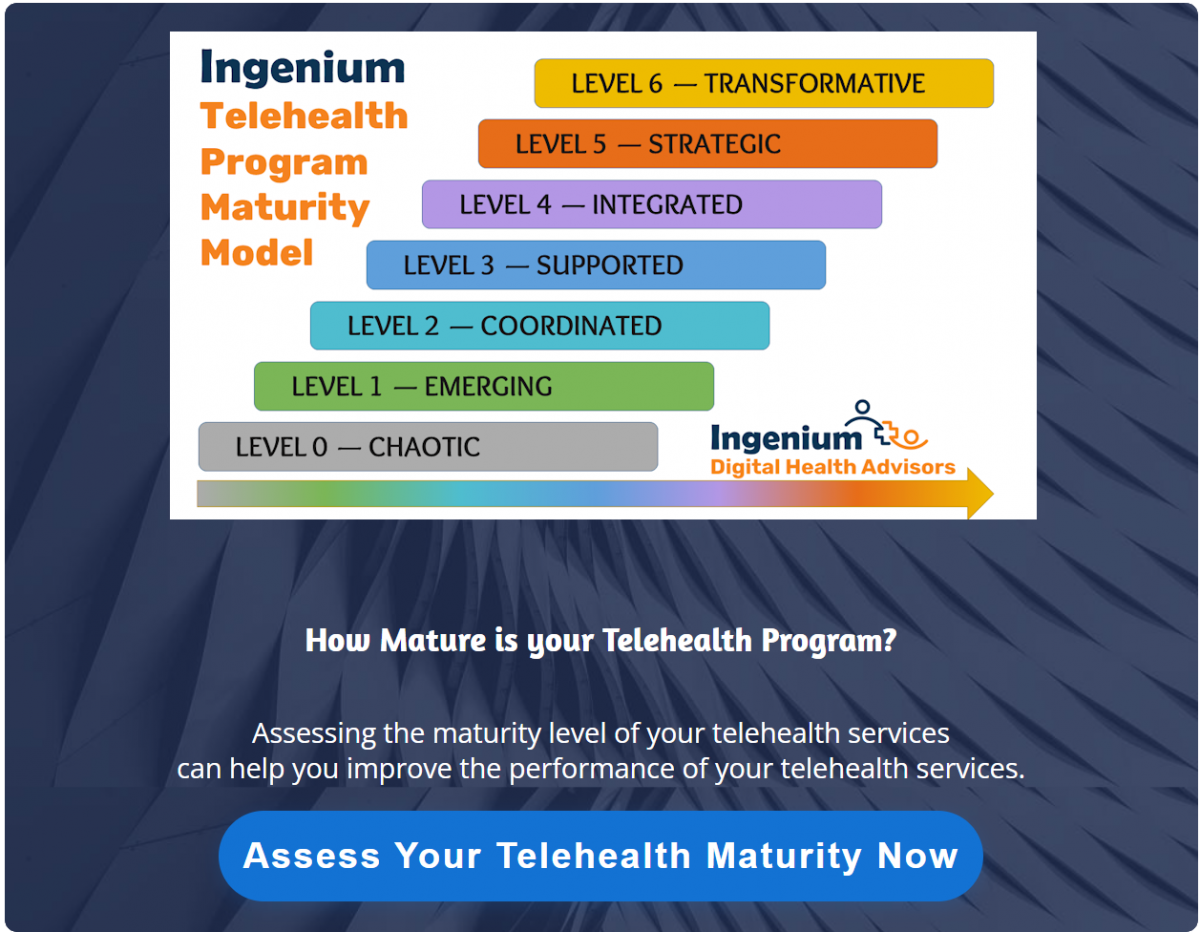 How Mature is Your Telehealth Program? - Ingenium Digital Health Advisors